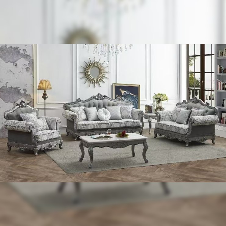 Luxury Antique Living Room Set - Home Zone Guyana
